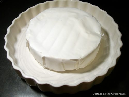 Baked Brie with Candied Lemon Peel - Cottage at the Crossroads