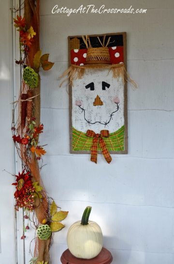 How to Paint Scarecrows on Burlap