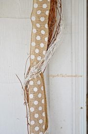 Grapevine Garland through the Seasons