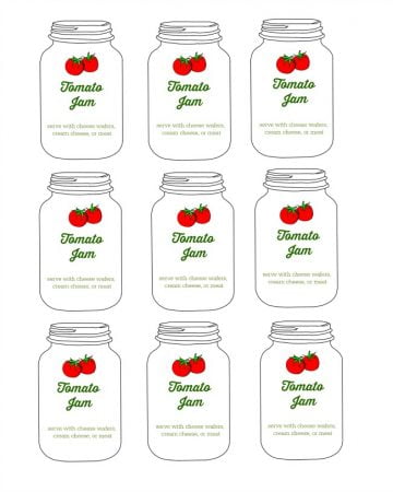 Homemade Tomato Jam - Cottage at the Crossroads