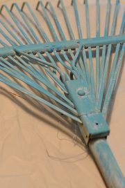 Fall Rake Wreath with Pine Cone Zinnias - Cottage at the Crossroads