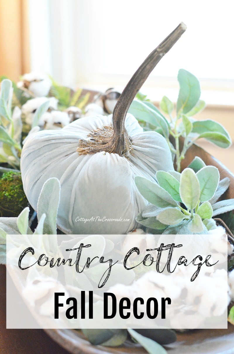 Country Cottage Fall Decor - Cottage at the Crossroads