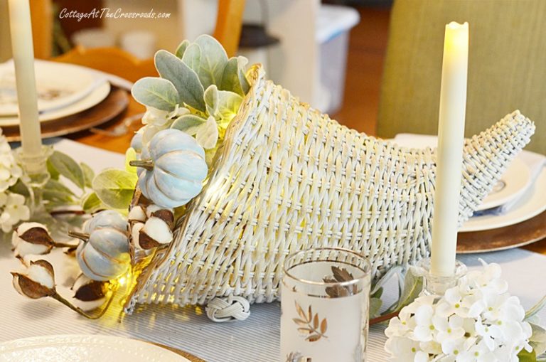 Updated Cornucopia and other Thrifty Ideas - Cottage at the Crossroads