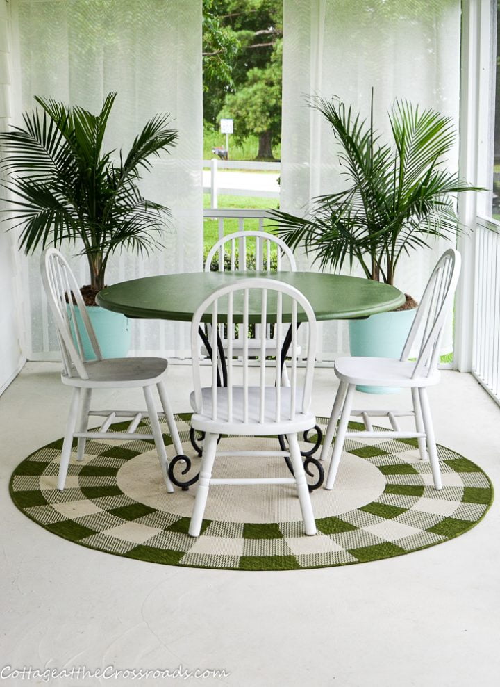 Sweet Summertime Screen Porch Reveal - Cottage at the Crossroads