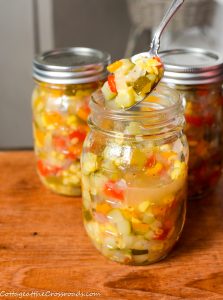 Zucchini Corn Relish - Cottage at the Crossroads