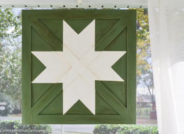 Wooden Barn Star Quilt - Cottage at the Crossroads