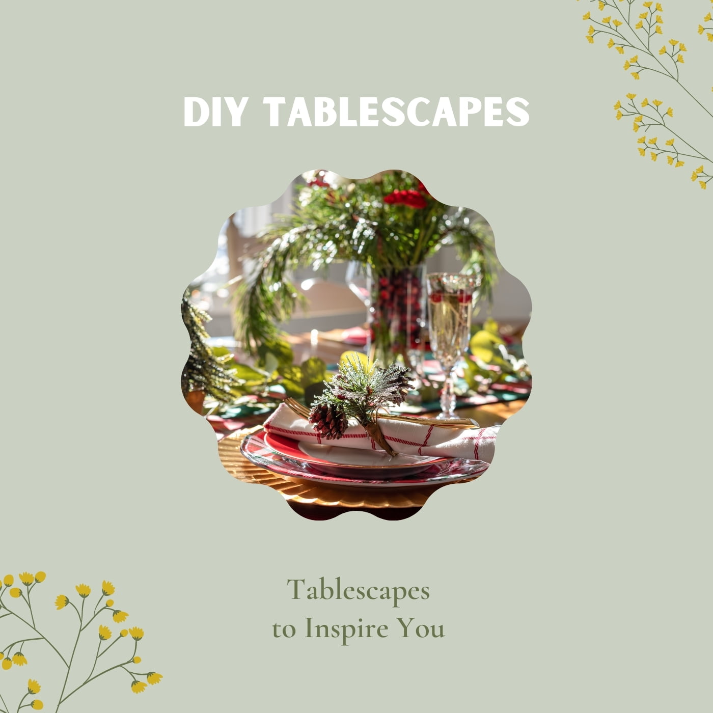 DIY Tablescapes - Cottage at the Crossroads