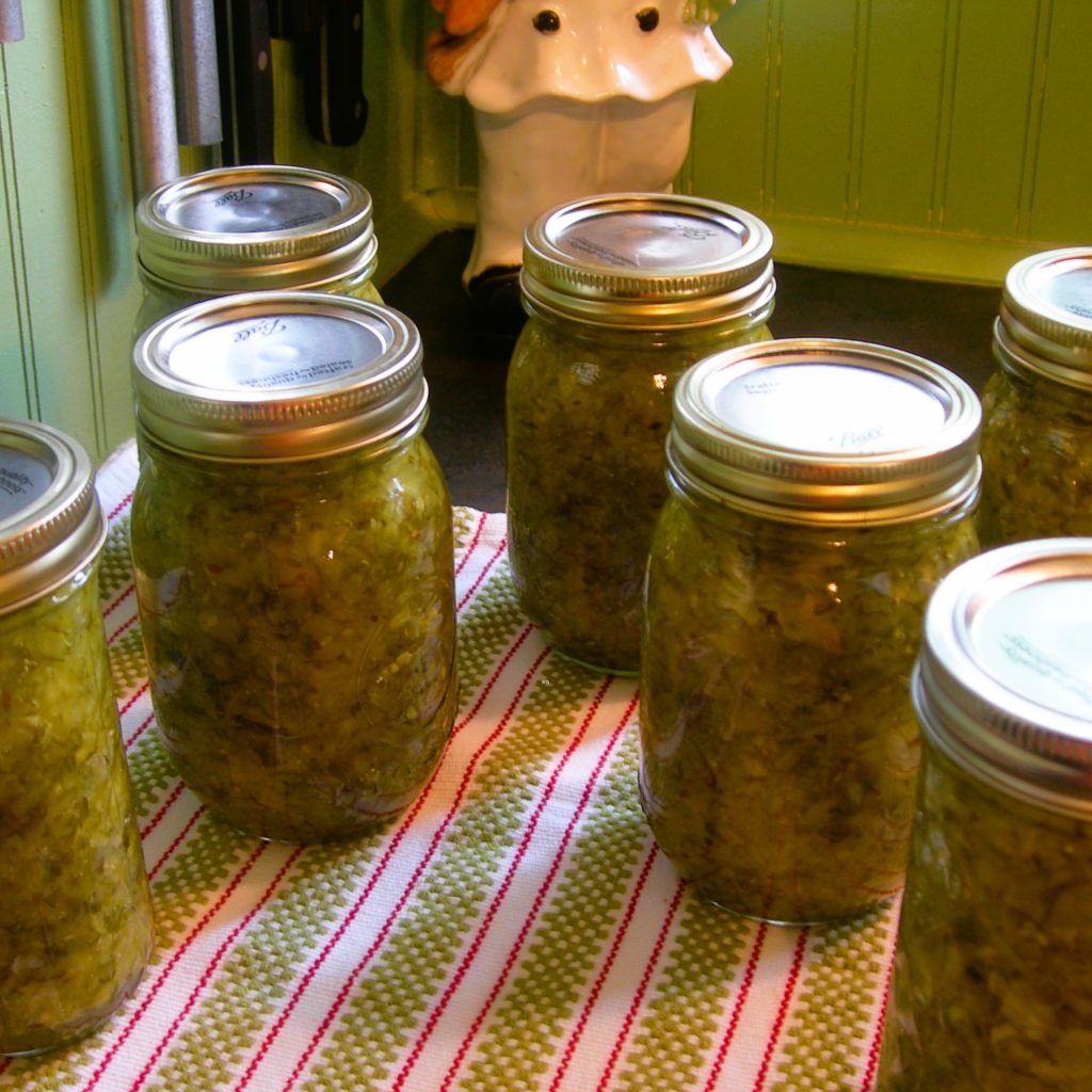 Sweet Cucumber Relish (Easy Recipe)- Cottage at the Crossroads