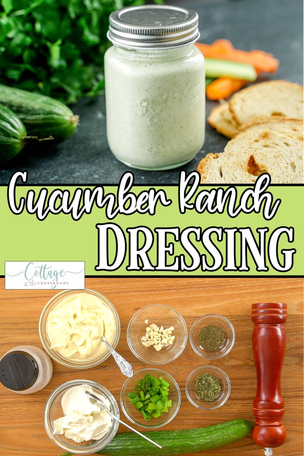 Refreshing Cucumber Ranch Dressing: An Easy and Fun Take on a Classic ...