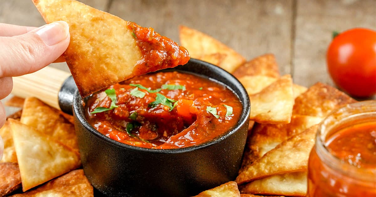 Spice Things Up With This Delicious Homemade Canned Salsa - Cottage at ...