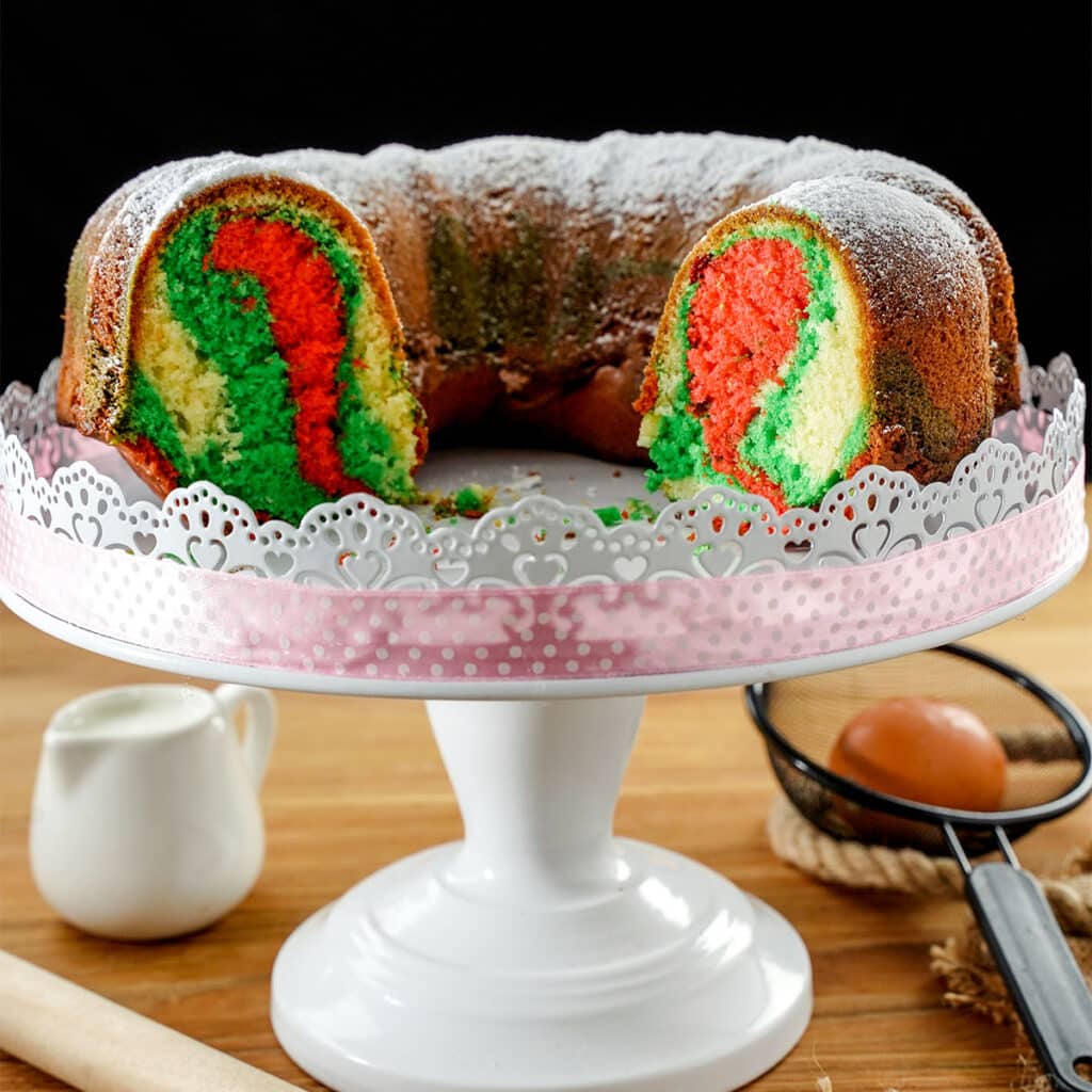 Taste the Nostalgia: Bake a Delicious Old Fashioned Ribbon Cake ...