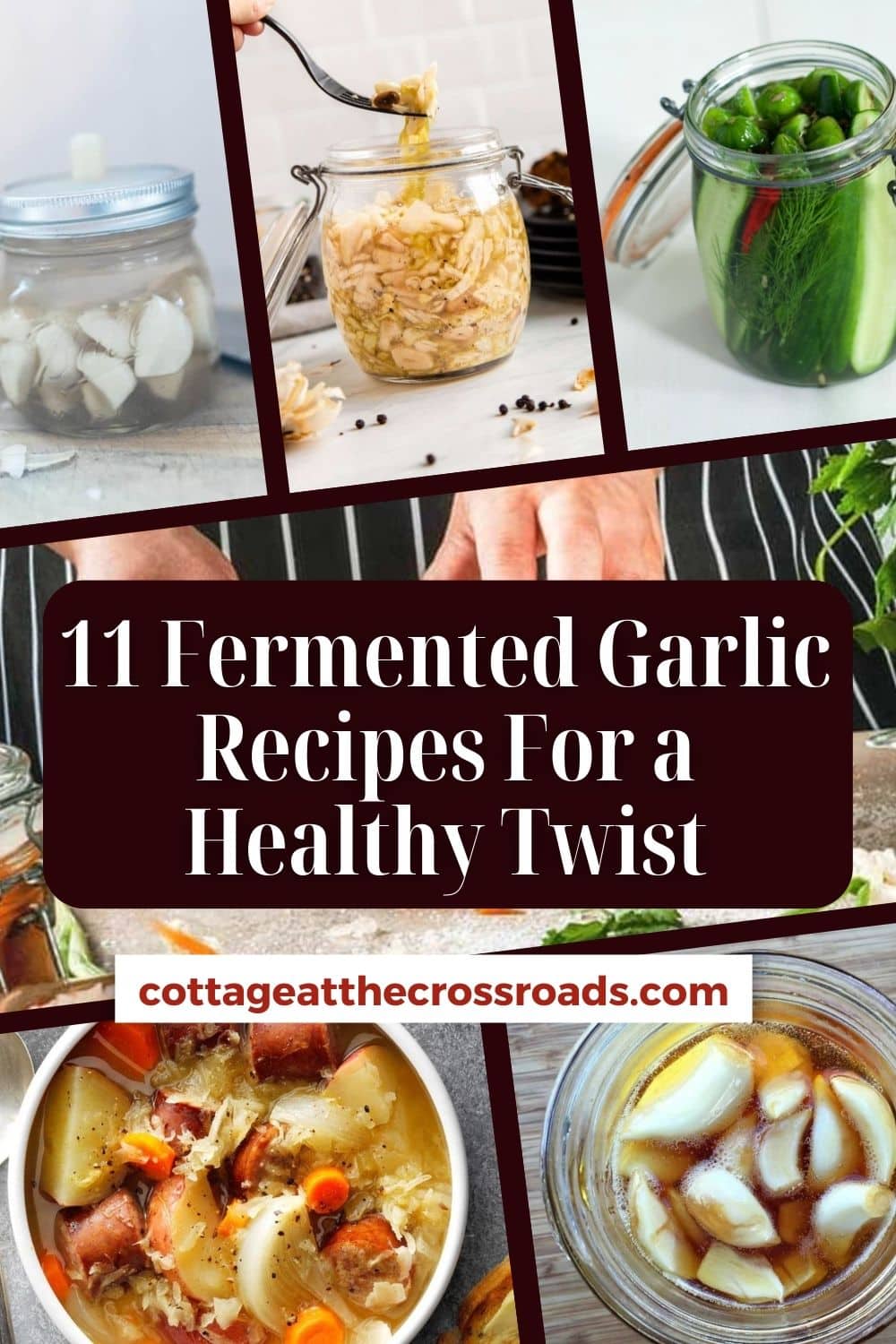 11 Fermented Garlic Recipes For a Healthy Twist - Cottage at the Crossroads