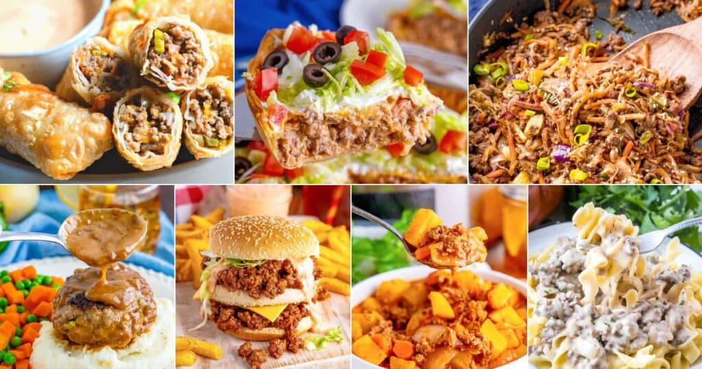 17 Old-Fashioned Recipes With Ground Beef (Vintage Ideas) - Cottage at ...