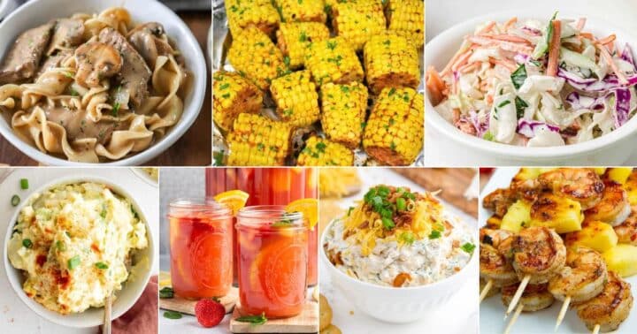 31 Cookout Recipes for Large Groups (Filling & Easy) - Cottage at the ...