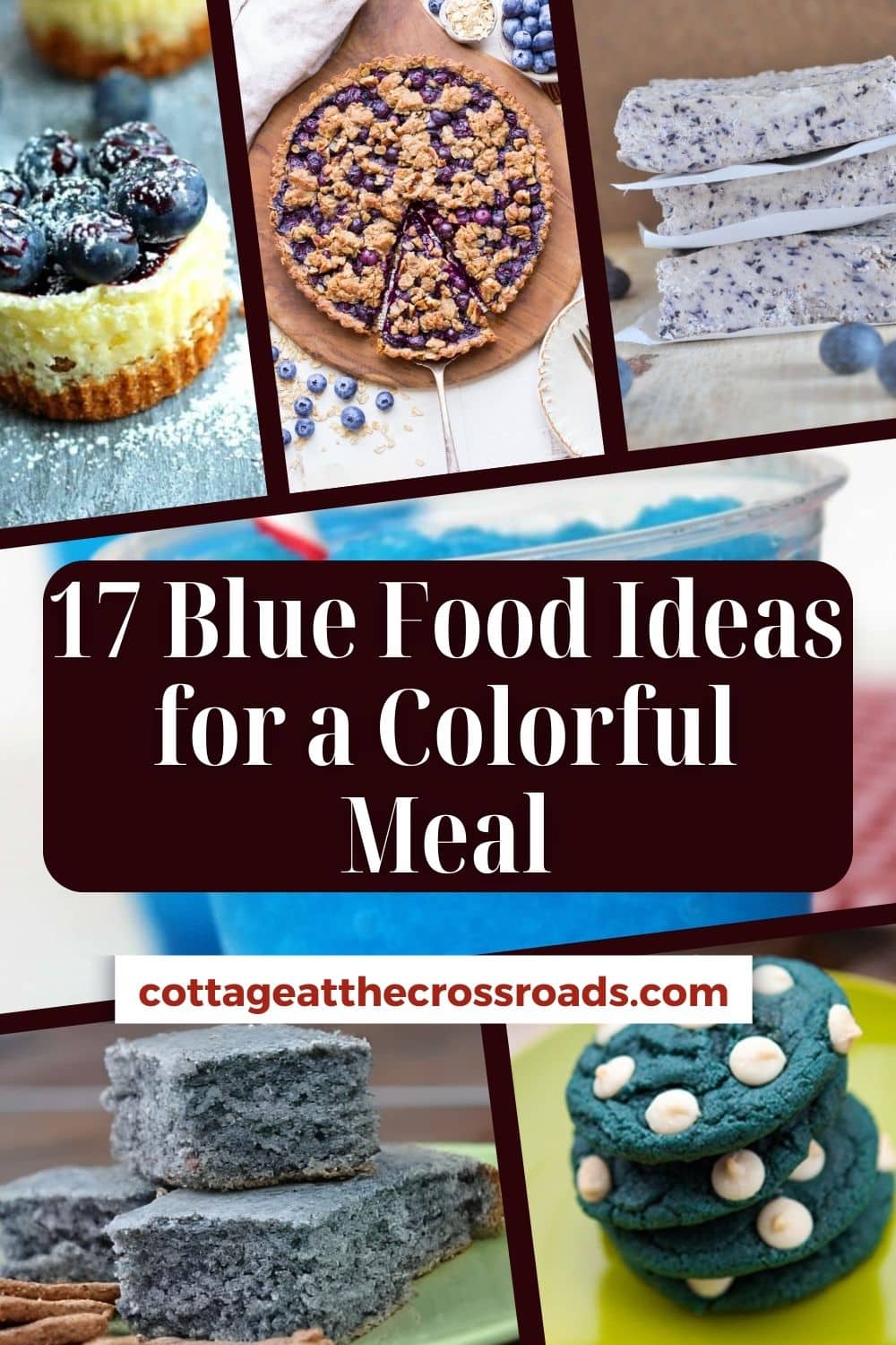17 Blue Food Ideas for a Colorful Meal - Cottage at the Crossroads