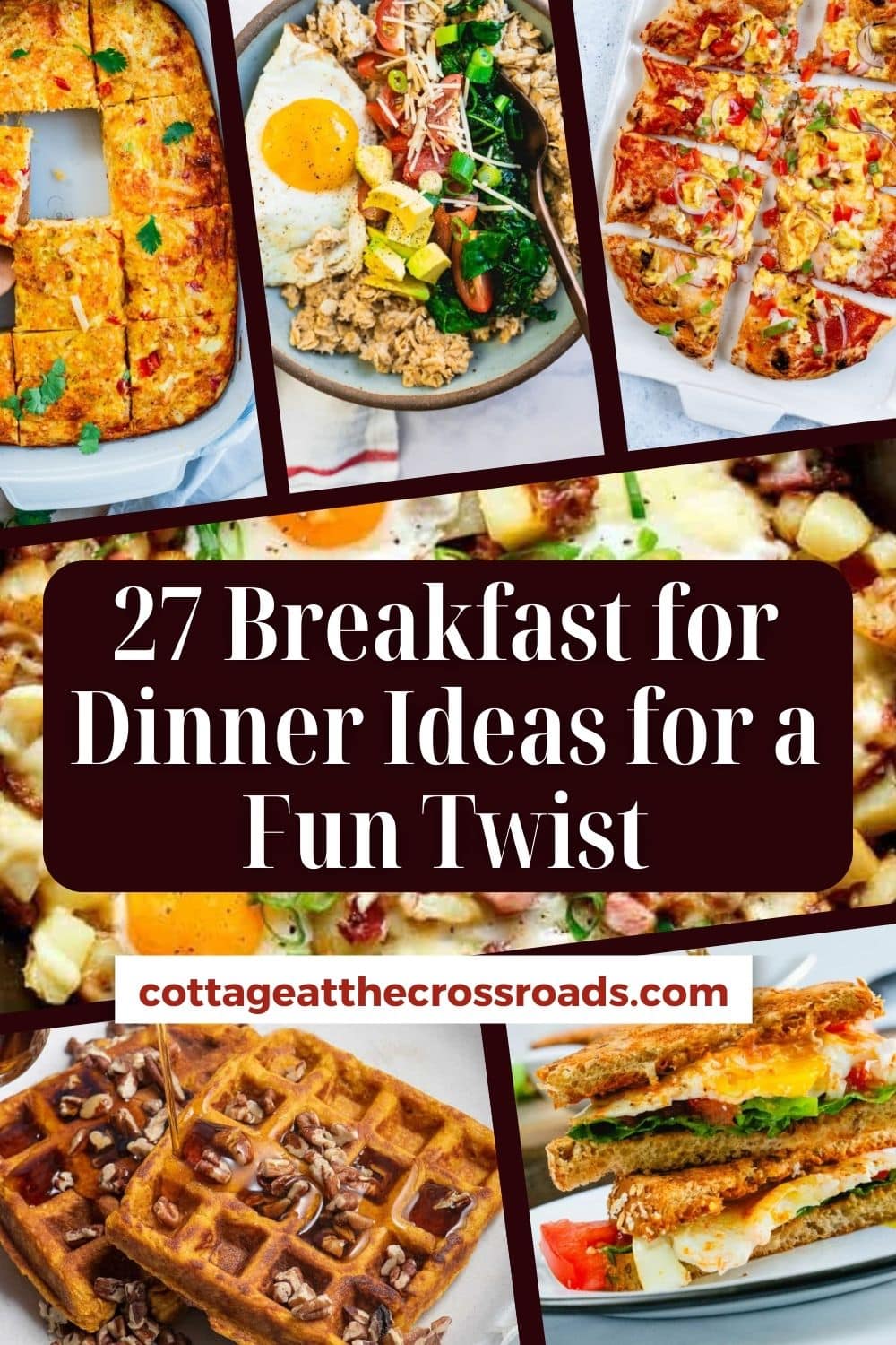 27 Breakfast for Dinner Ideas for a Fun Twist - Cottage at the Crossroads