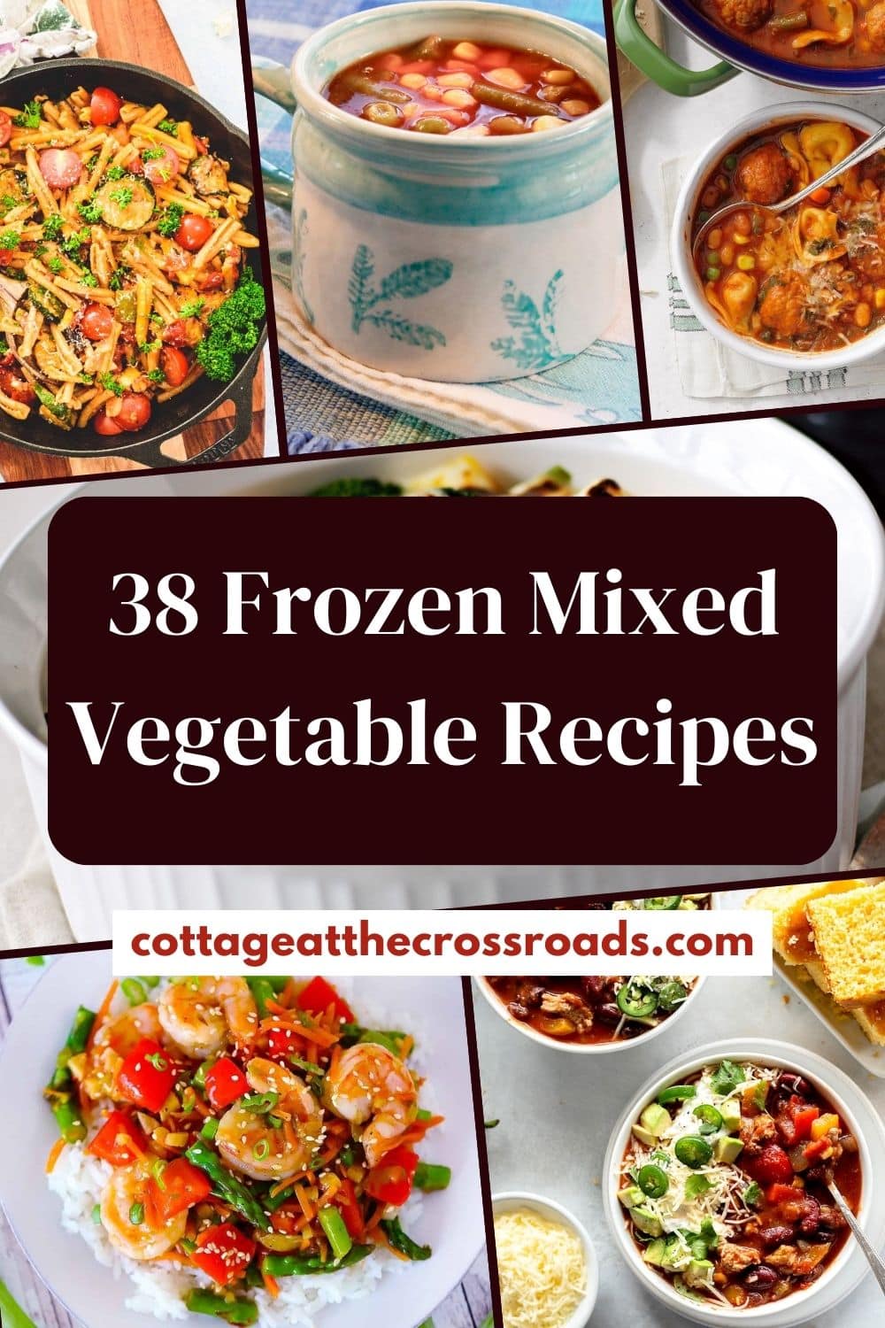 38 Frozen Mixed Vegetable Recipes - Cottage at the Crossroads