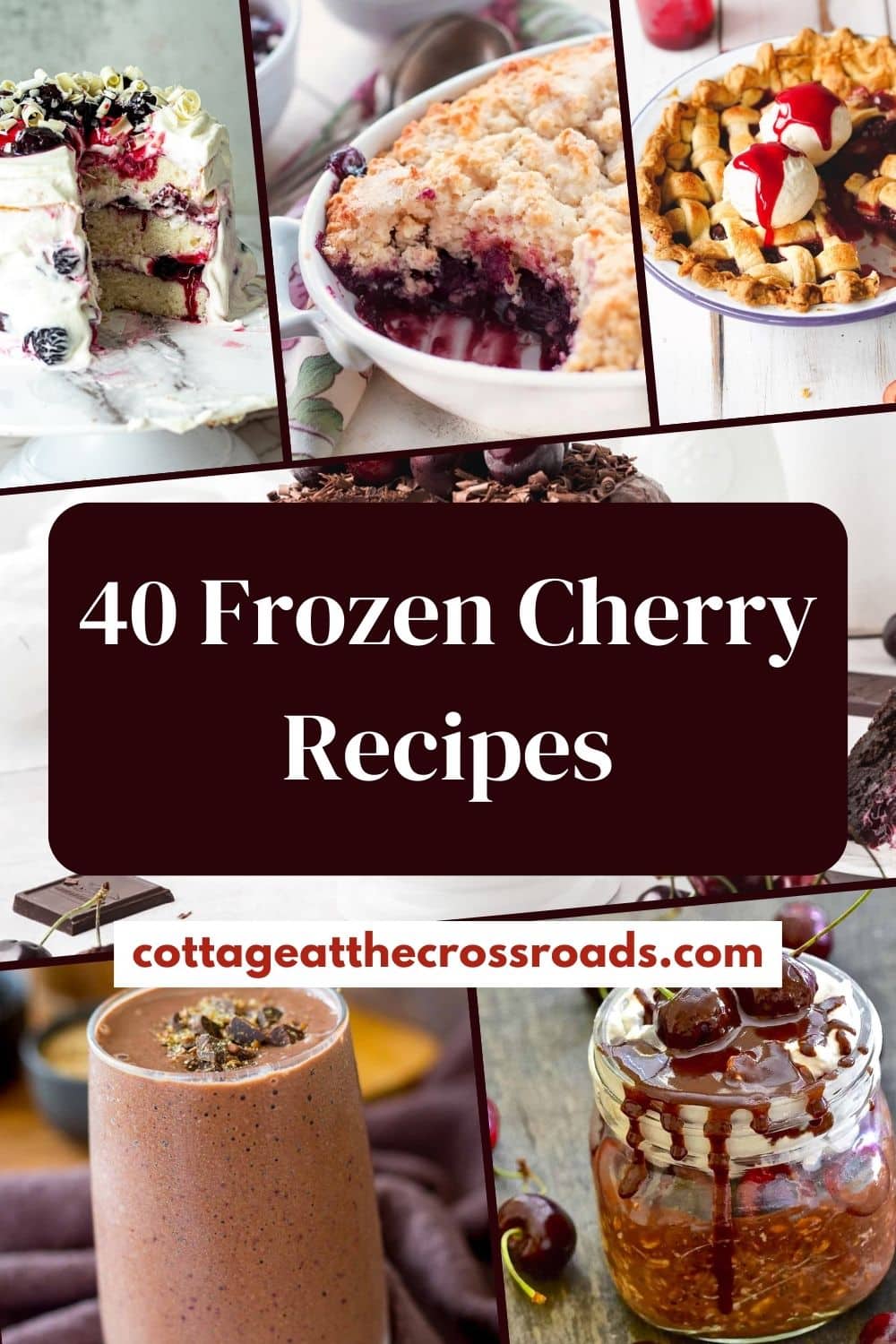40 Frozen Cherry Recipes - Cottage at the Crossroads