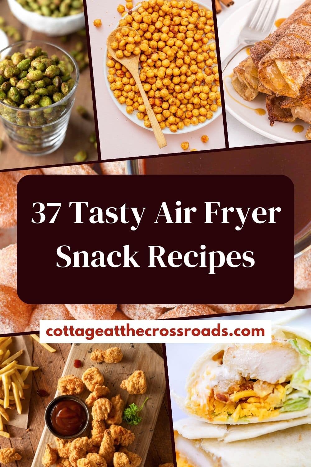 37 Tasty Air Fryer Snack Recipes - Cottage at the Crossroads