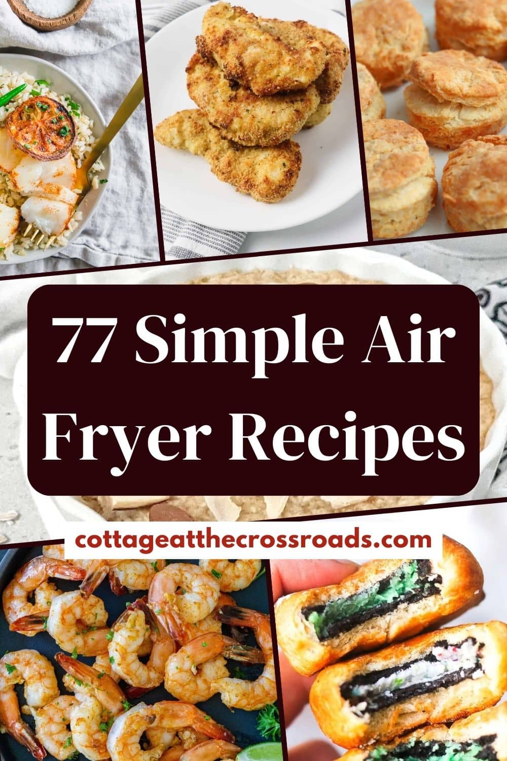 77 Simple Air Fryer Recipes - Cottage at the Crossroads